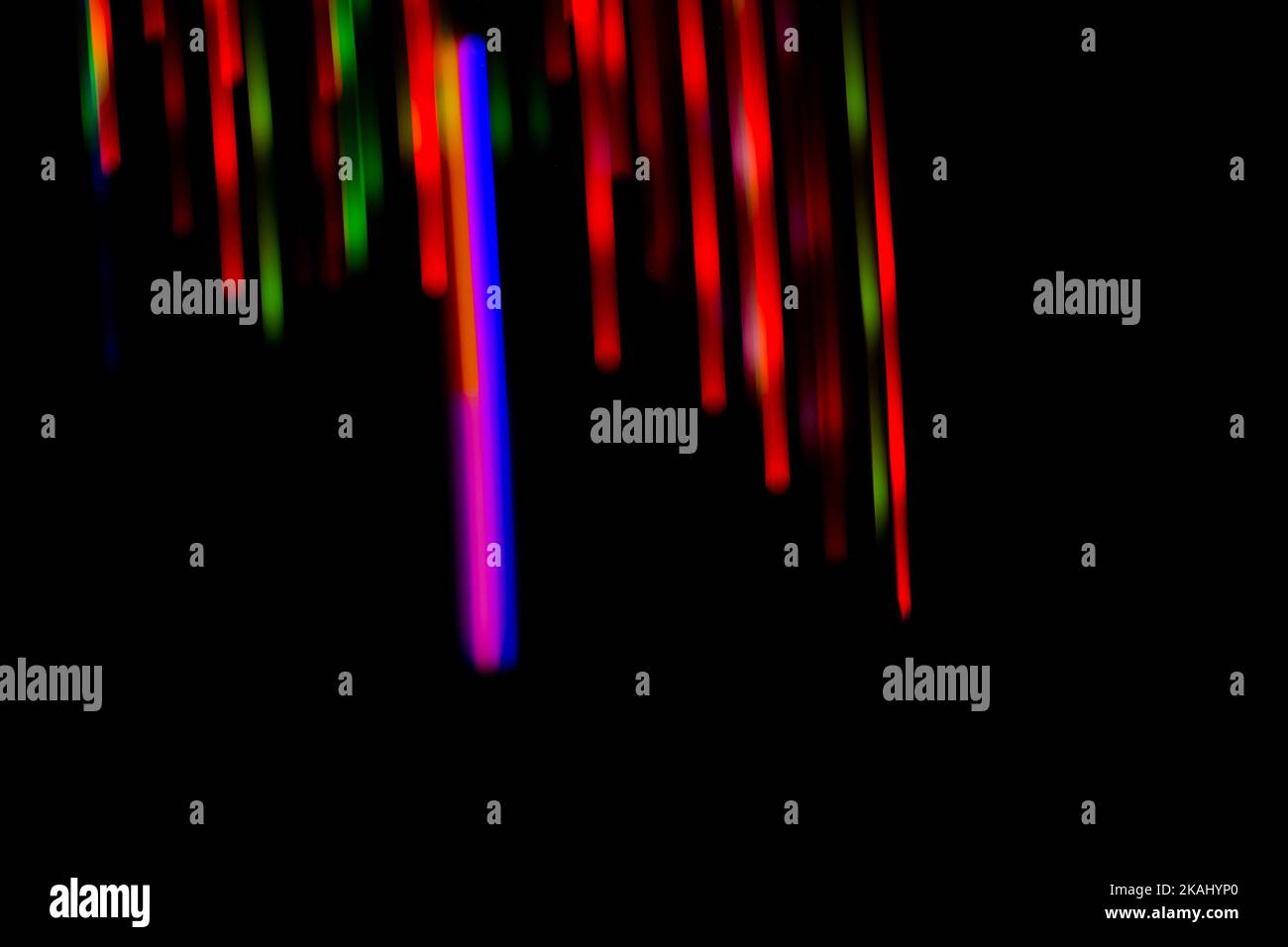 Spaceship interior defocused lights for background usage Stock Photo ...