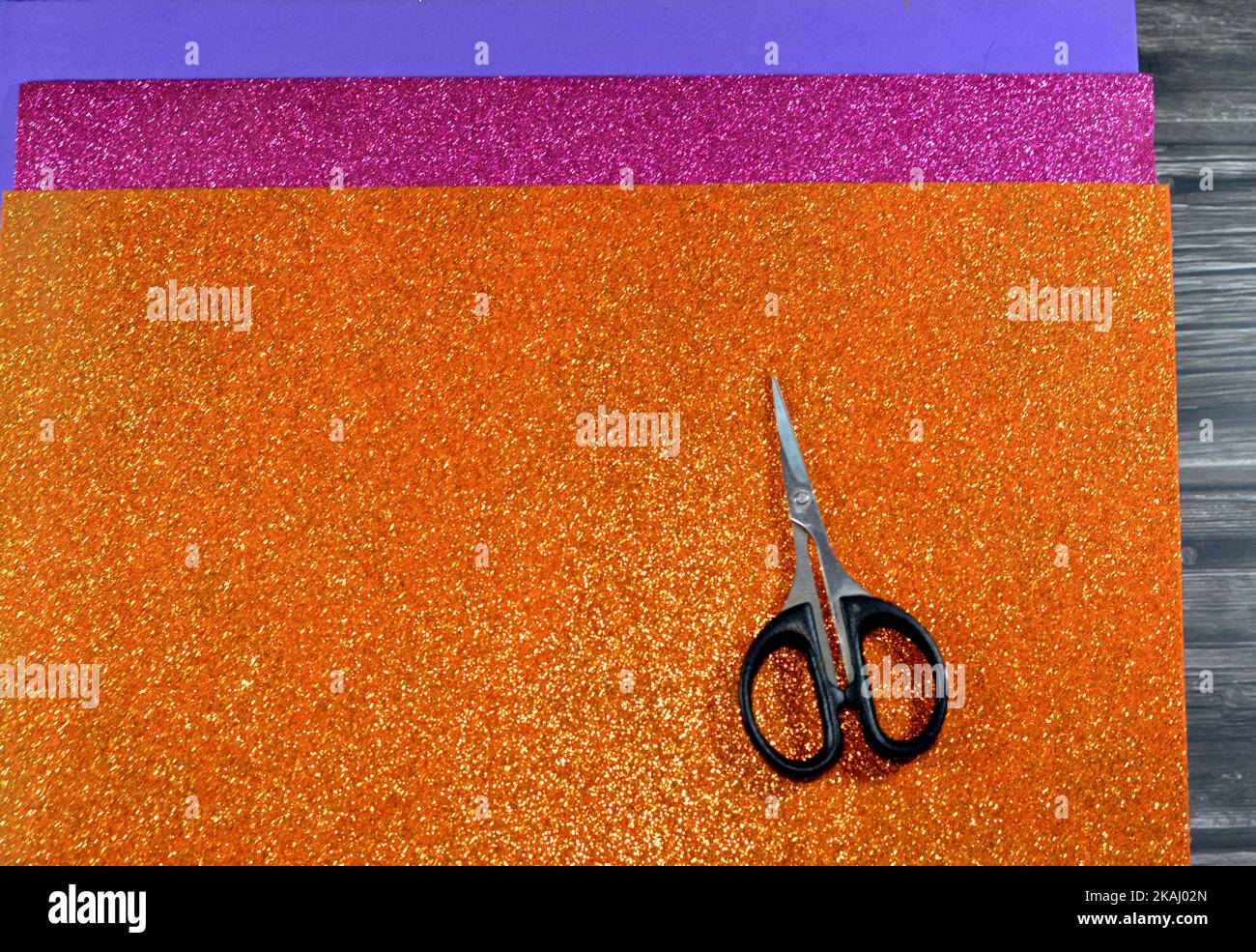 Glittered colorful Eva foam sheets, colored cardboard, rubber pad ...