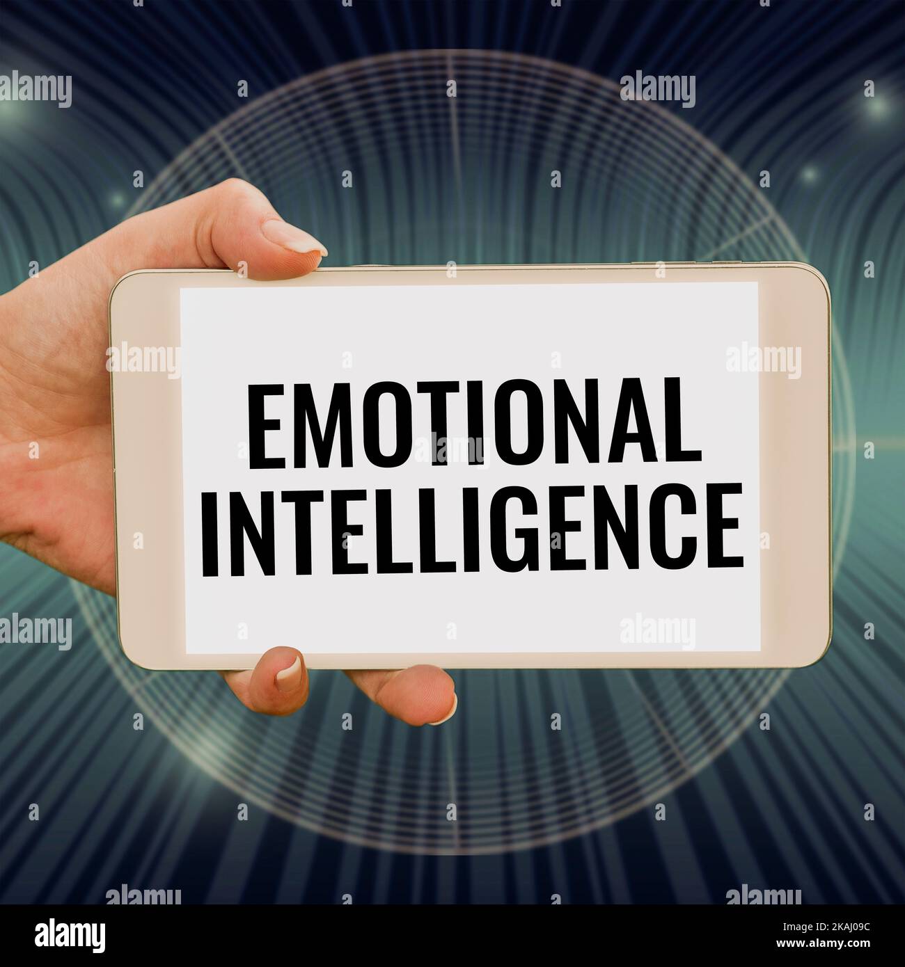 Text showing inspiration Emotional Intelligence. Business showcase ...