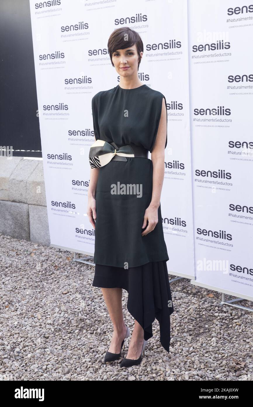 Spanish actress Paz Vega is presented as the new ambassador of ...