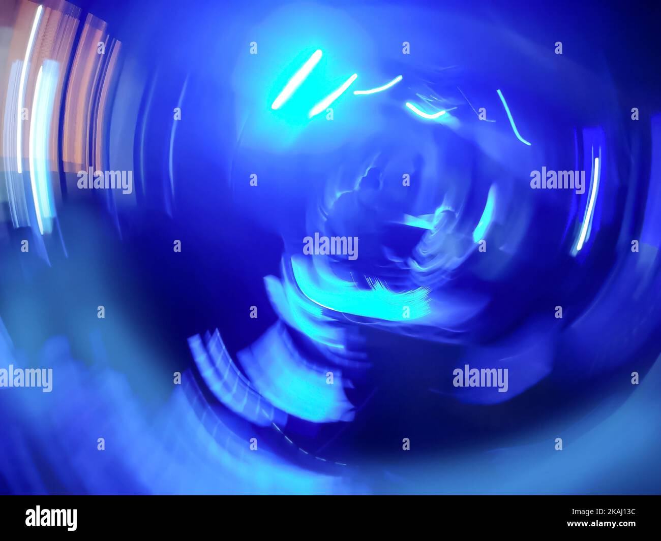 Space rocket flying in space blur abstract background. Blur space ...