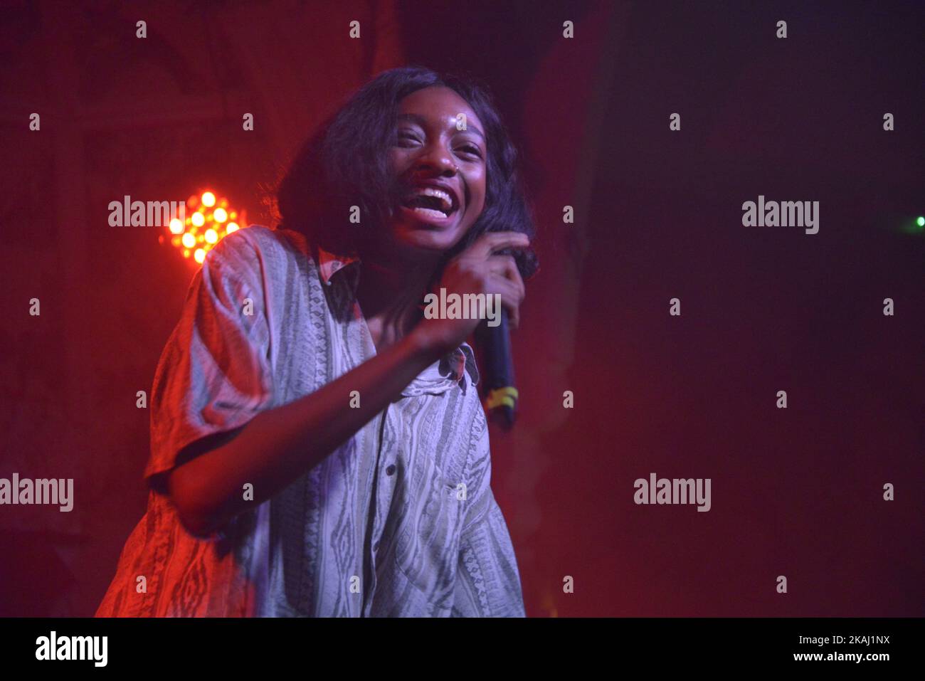 Little Simz, also known as Simbi Ajikawo, performing live at The Deaf ...