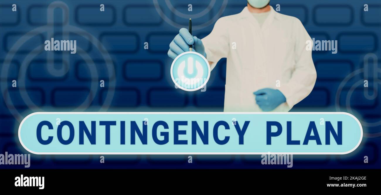 Inspiration showing sign Contingency Plan. Concept meaning appears in ...