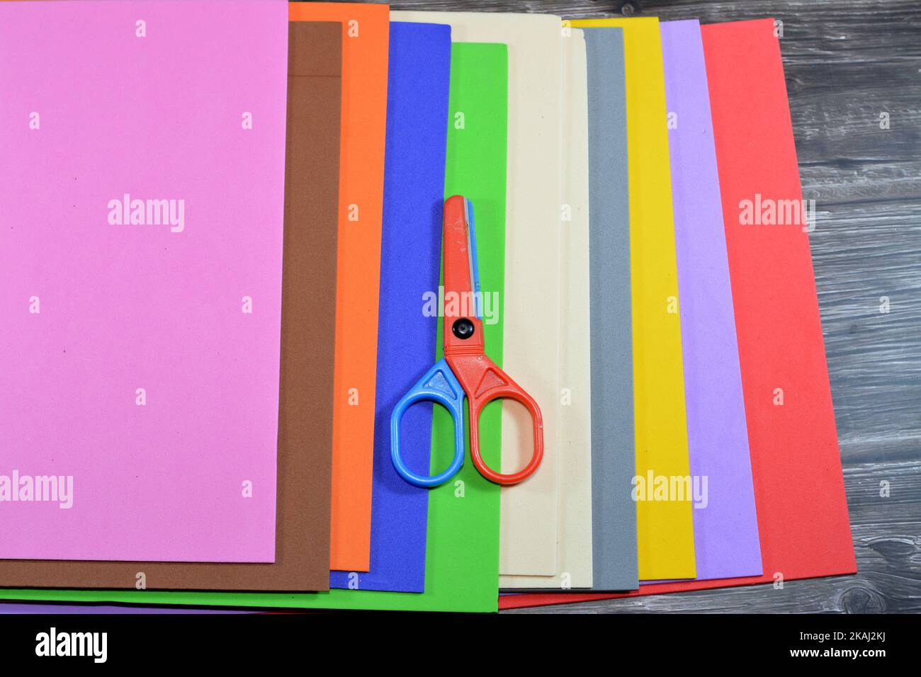 Colorful Eva foam sheets, colored cardboard, rubber pad, sponge papers ...