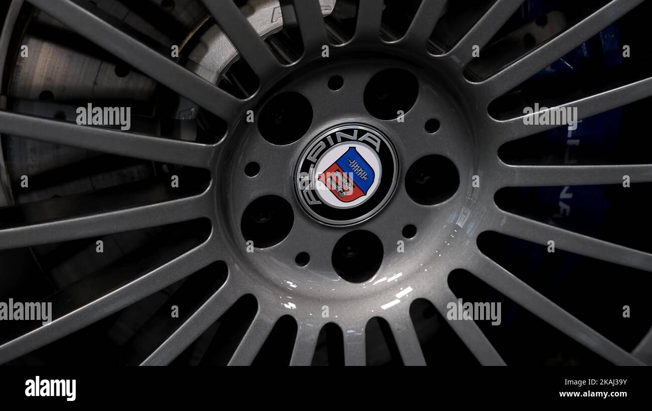 Luxurious Car Exterior With Elegant Sport Elements And Expensive ...