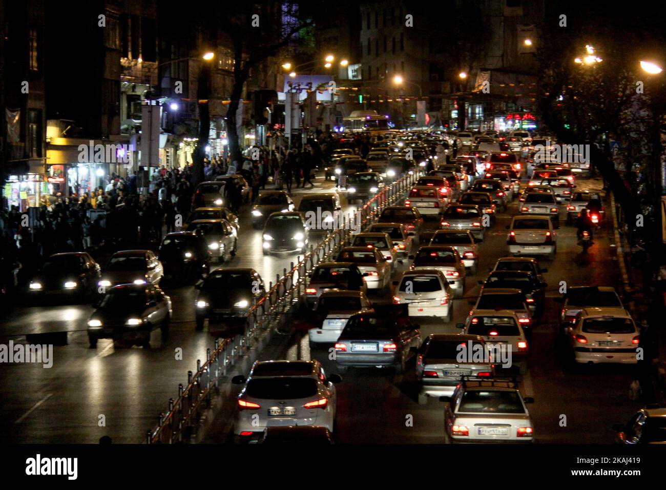 Iran Traffic Jam