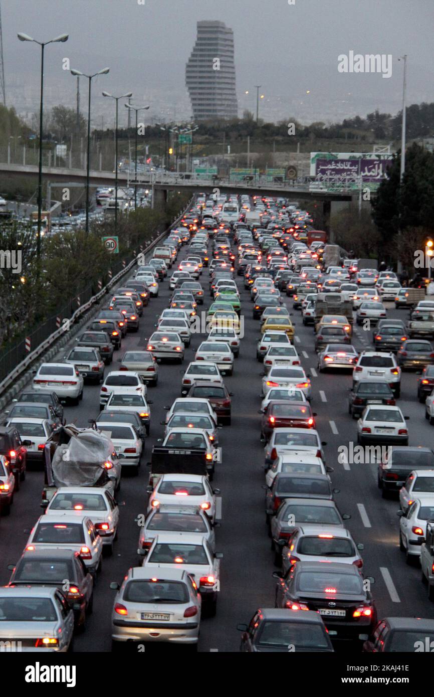 Iran Traffic Jam