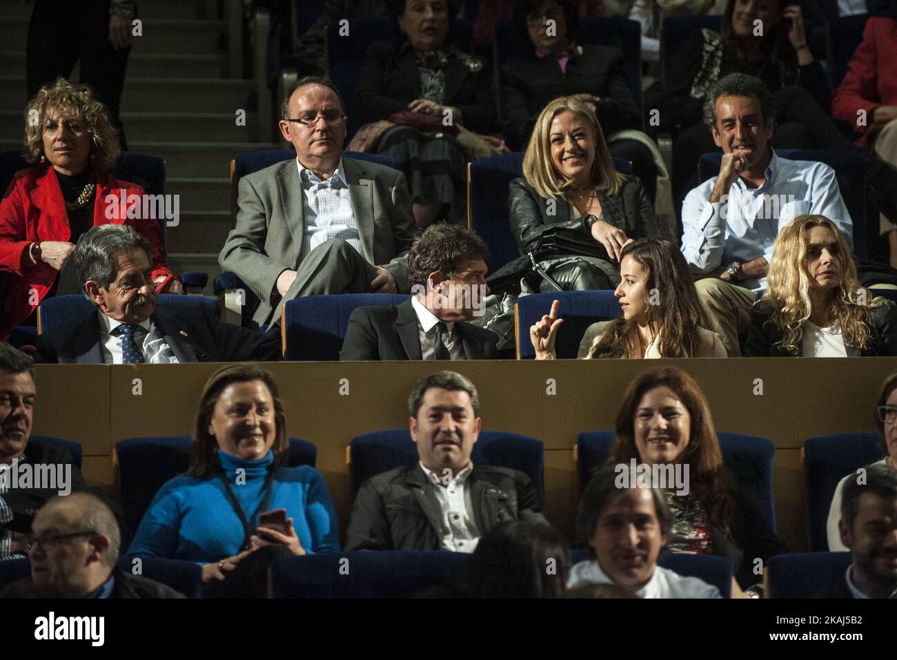 Antonio Banderas and Irene Escolar protagonists of the movie ALTAMIRA ...