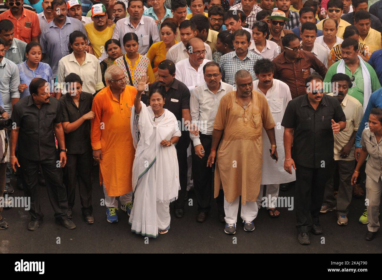 Mamata Banerjee All India Trinamool Congress party Chief and Chief Minister of West Bengal and ...