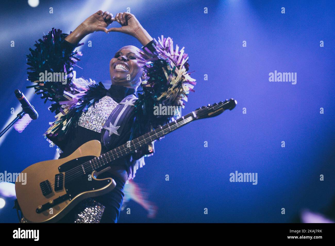 The english band Skunk Anansie perform at the Concert of 1th May at the ...