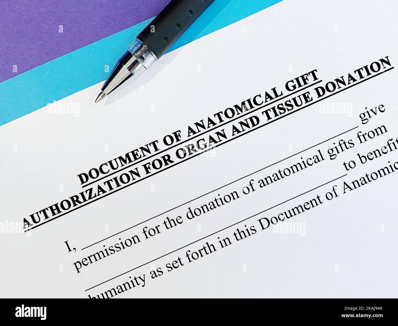 Consent for organ donation hi-res stock photography and images - Alamy