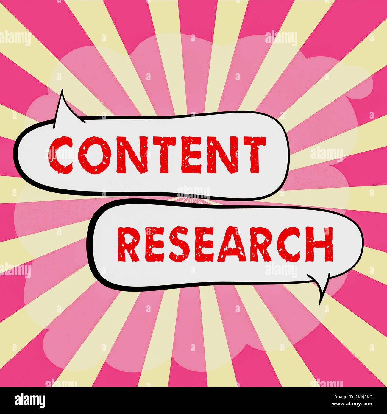 Hand writing sign Content Research. Business idea delivers the content ...