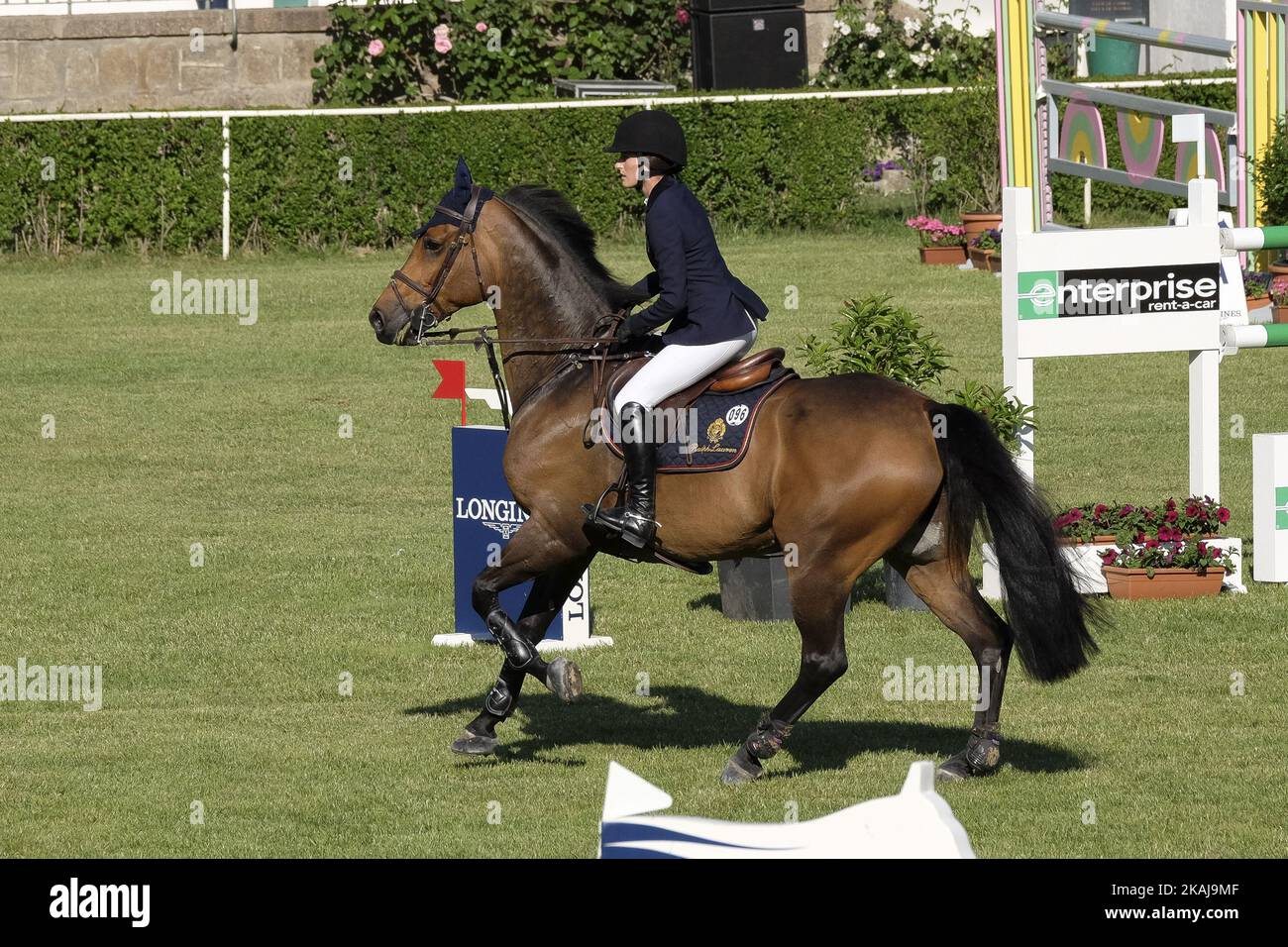 Jessica Rae Springsteen attends Global Champions Tour Horse Tournament ...