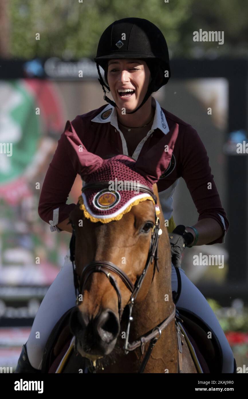 Jessica Rae Springsteen attends Global Champions Tour Horse Tournament ...
