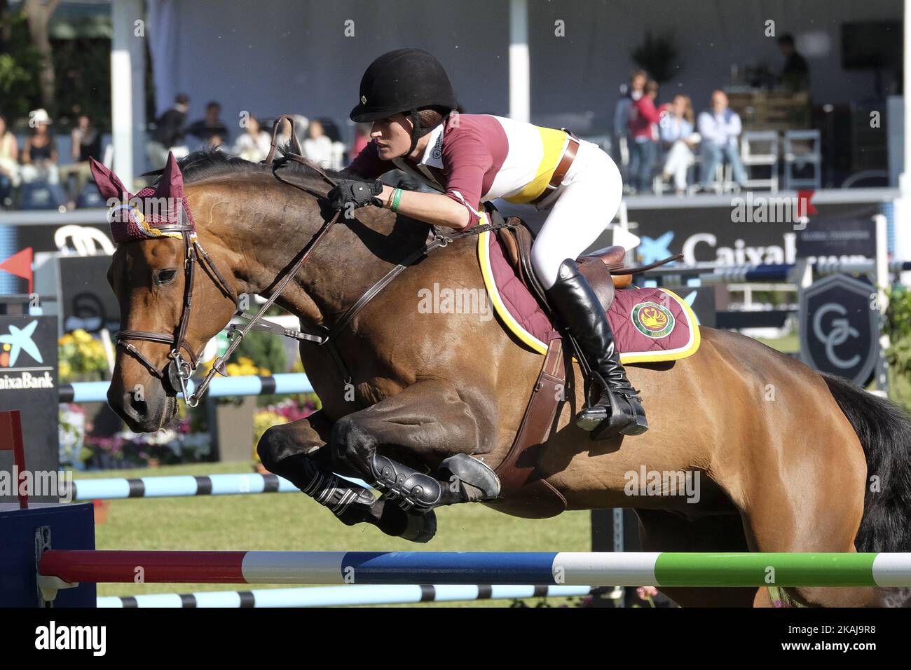 Jessica Rae Springsteen attends Global Champions Tour Horse Tournament ...