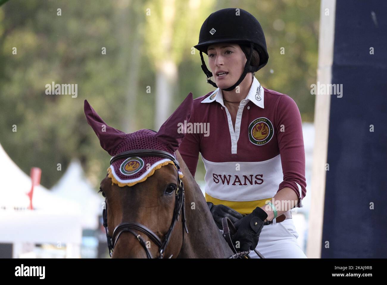 Jessica Rae Springsteen attends Global Champions Tour Horse Tournament ...