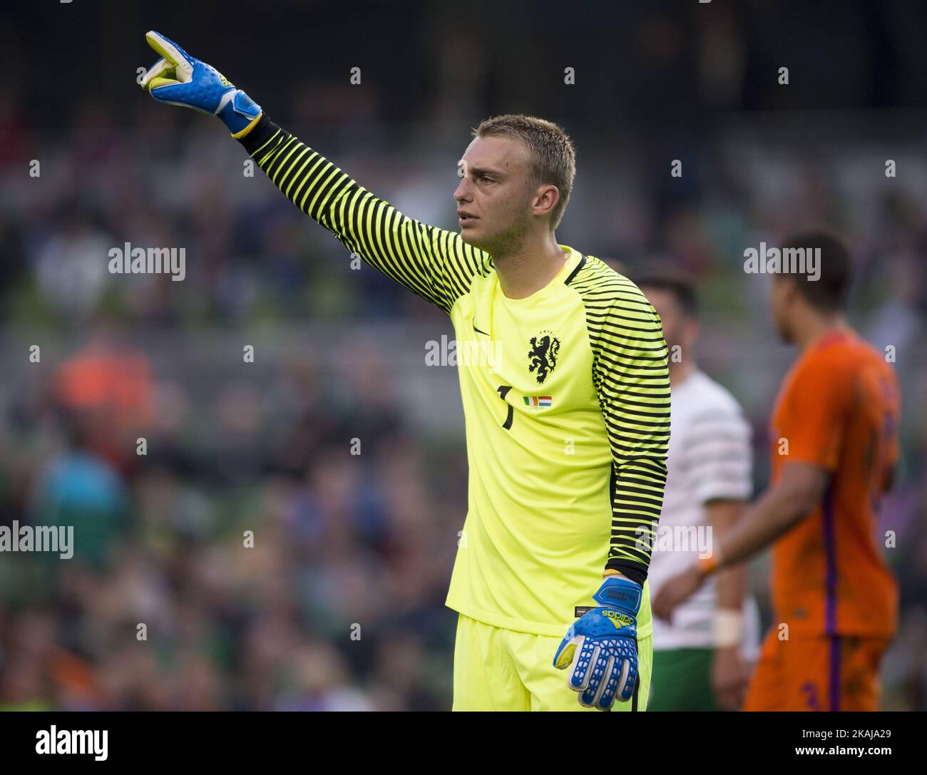 Goalkeeper Jasper Cillessen of Netherlands pictured during the ...