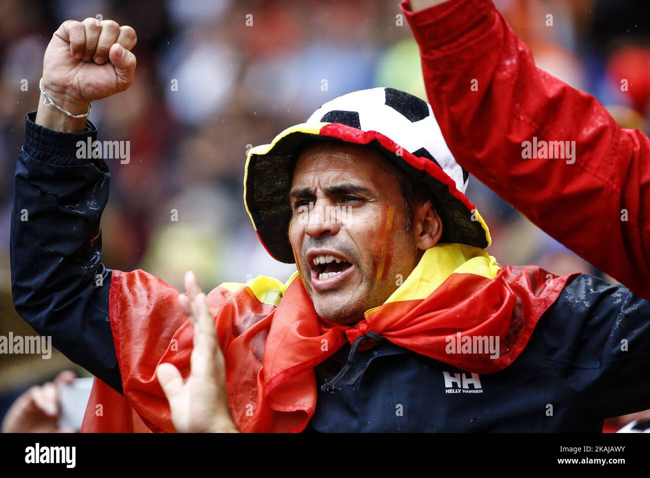 Football supporter stadium euro 2016 hi-res stock photography and ...