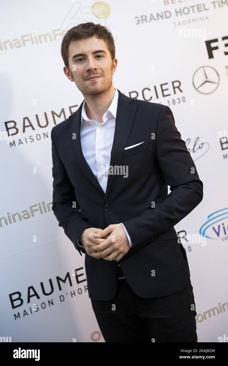 Francesco Sole attends 62 Taormina Film Fest - Day 3 on June 13, 2016 ...