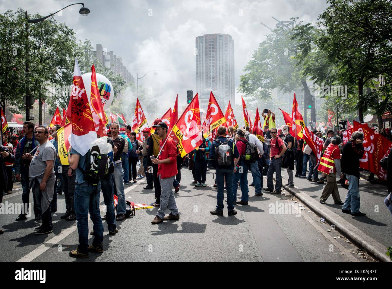 Confederation generale du travail hi-res stock photography and images ...