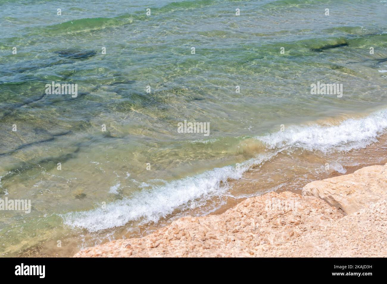World Water Day. Sea water scene, save water, clean renewable energy ...