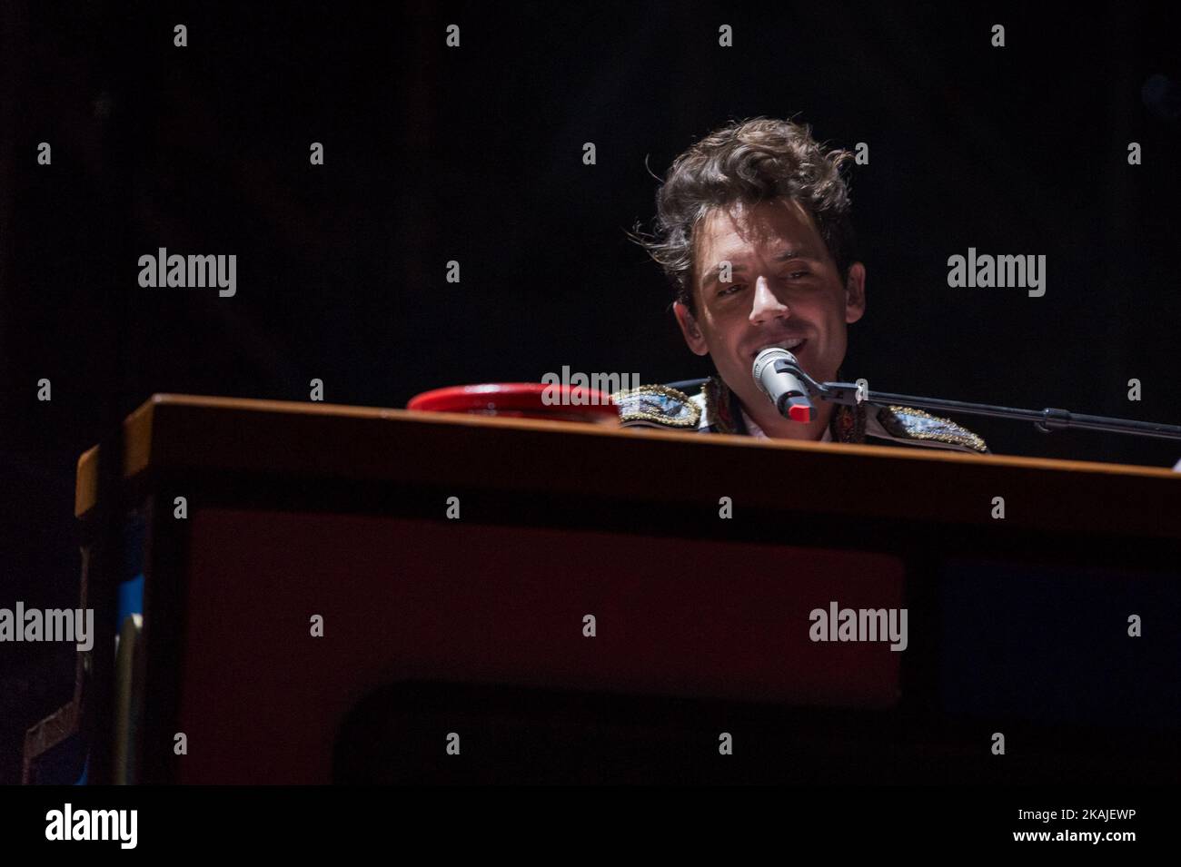 The British singer and songwriter Mika perform live in Chiety, Italy ...
