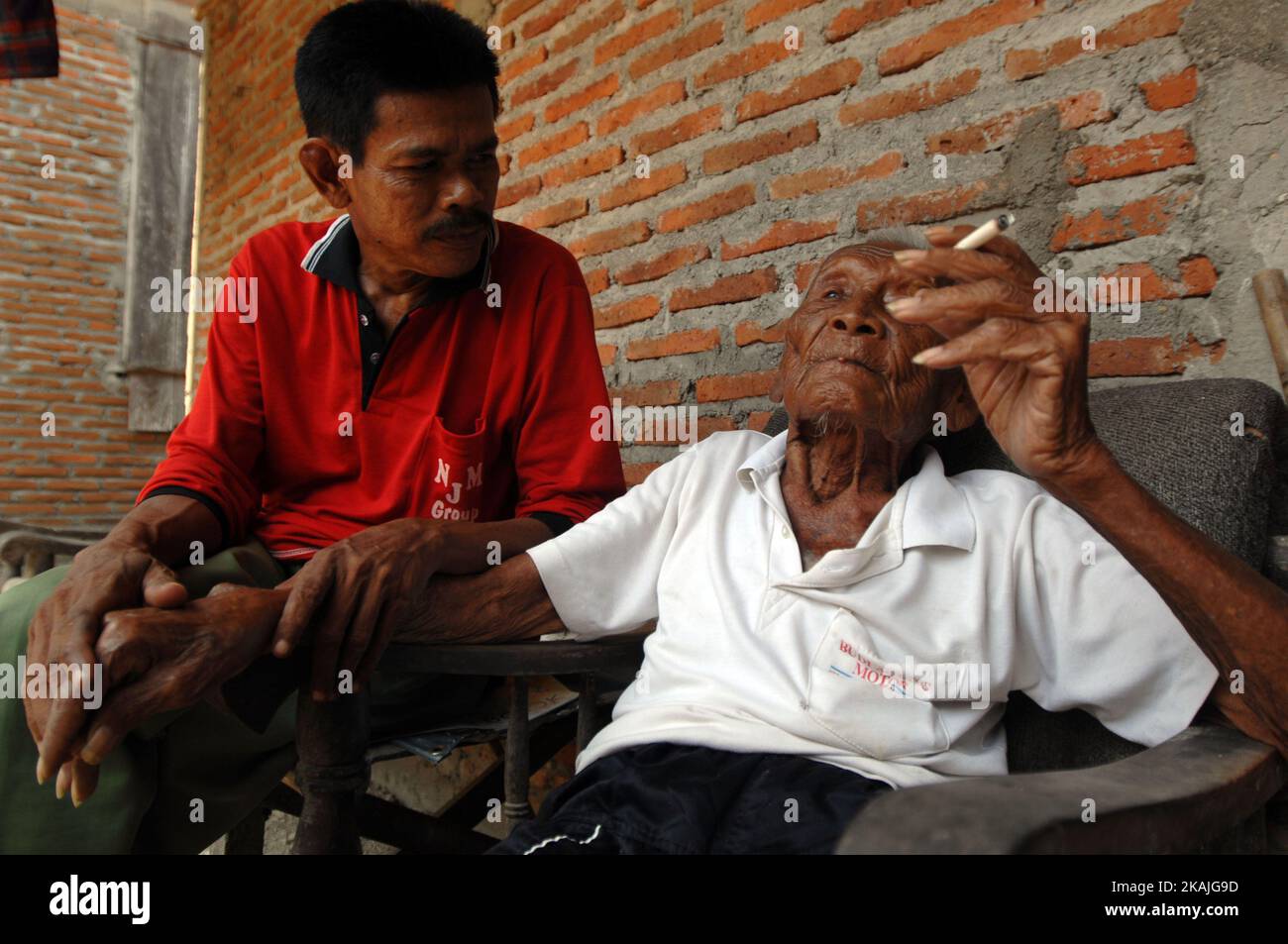 An Indonesian man, named Mbah Gotho, claimed to be 146 years old, is ...