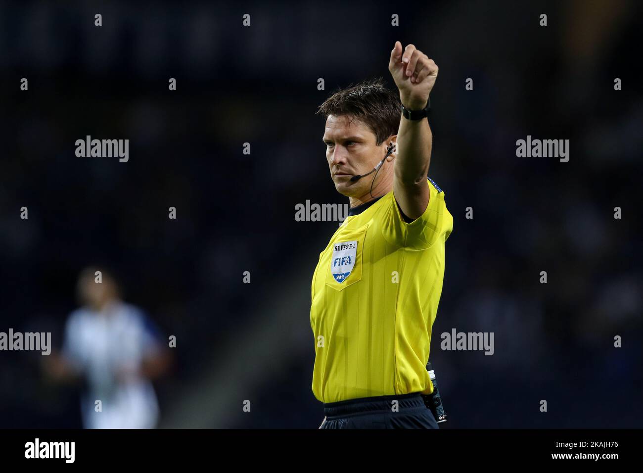 Matej Jug referee during the UEFA Champions League Group G, match between FC Porto and FC ...