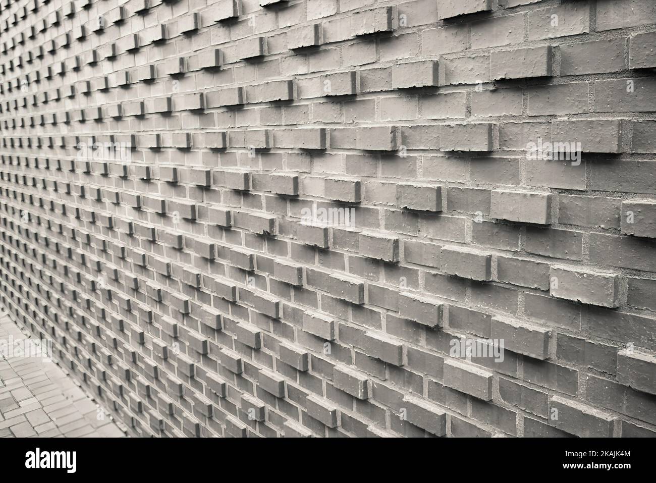 Monochrome brick hi-res stock photography and images - Alamy