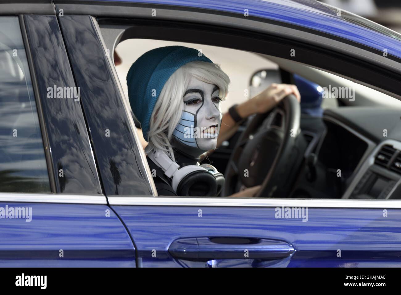 Cosplayer, Bri James aka Cosmos Cosplay, attends Stan Lee’s Comic Con ...