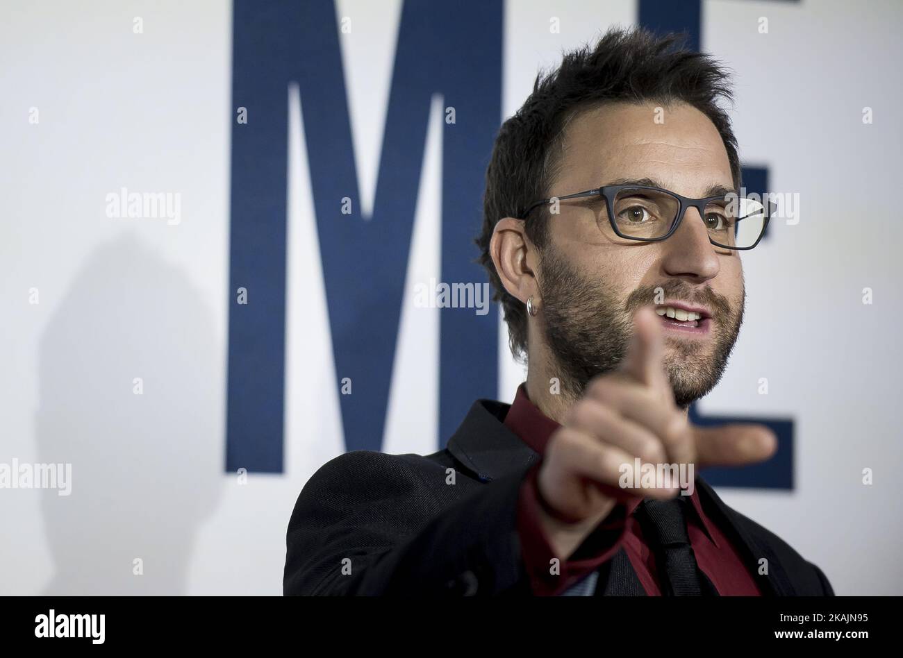 Spanish actor Dani Rovira attends the "100 metros" premiere in Capitol ...