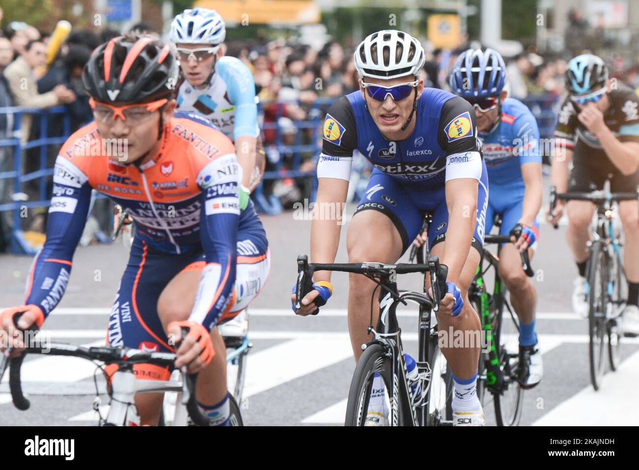 Marcel Kittel, seen inside the pelton during the main Race, a 57km on a ...