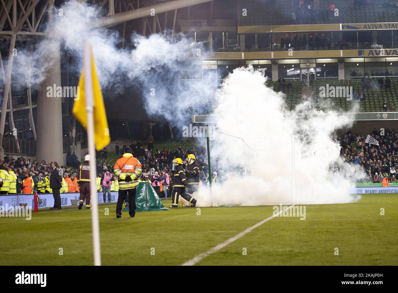 Irish cup final aviva stadium hi-res stock photography and images - Alamy