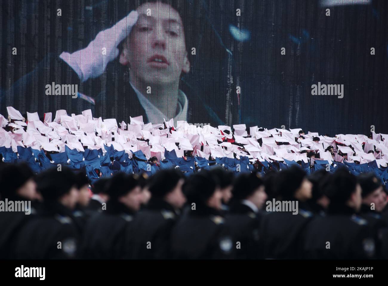 Russia WWII historical parade anniversaryin Moscow, Russia, on November ...