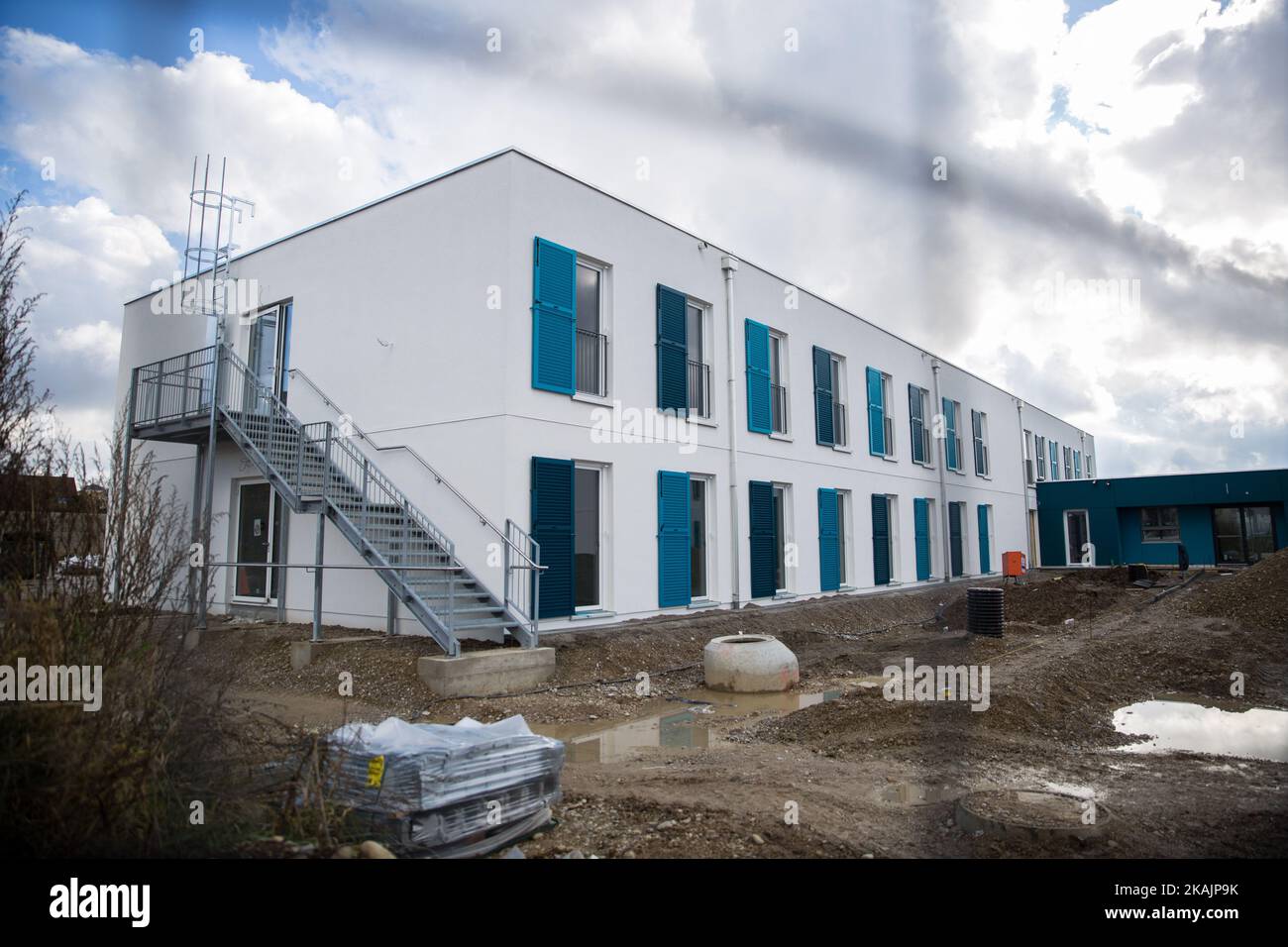 On 8th November 2016, the city of Munich, Germany is building a 4 meter ...