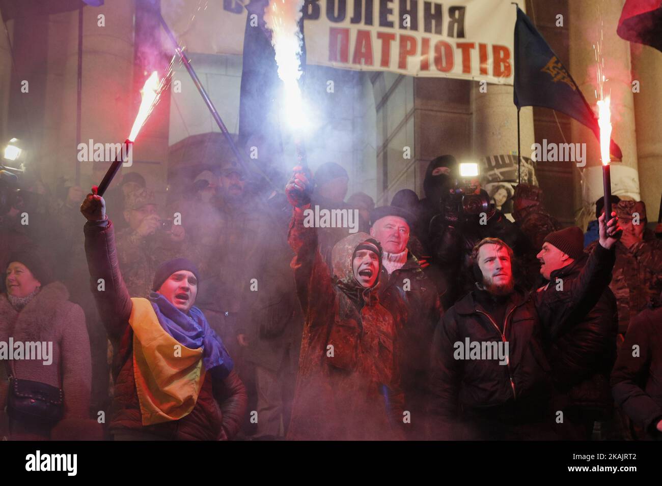 Ukrainians commemorate the Maidan protest (Revolution of Dignity ...