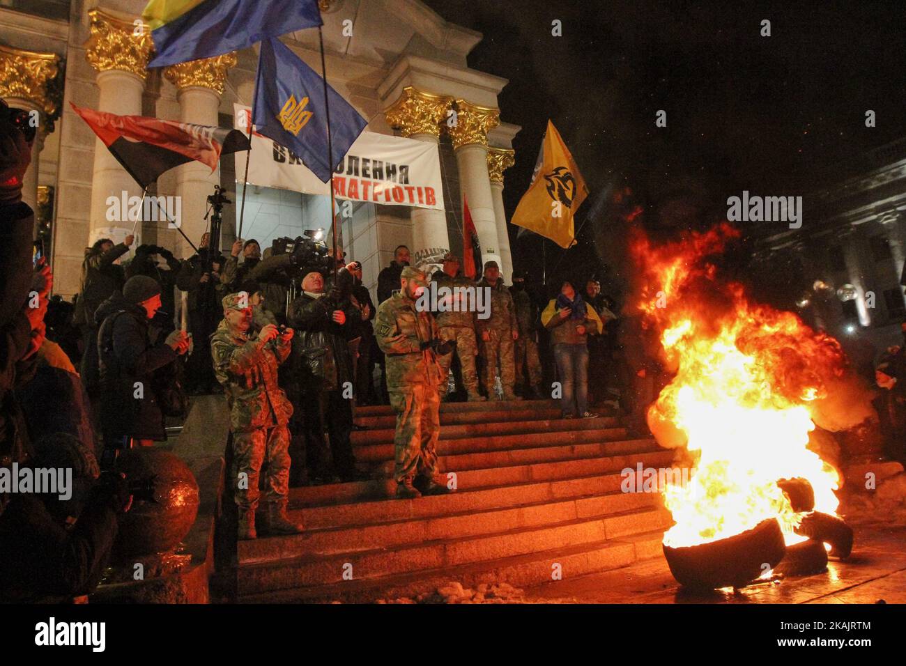 Ukrainians commemorate the Maidan protest (Revolution of Dignity ...