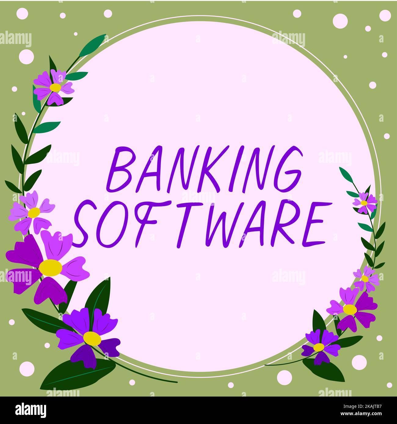 Writing Displaying Text Banking Software Word For A Sentence Or Phrase