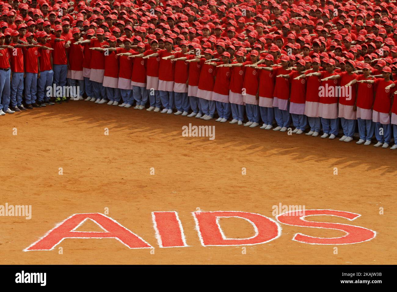 Students of the KISS (Kalinga Institute of Social Science) stand in a ...