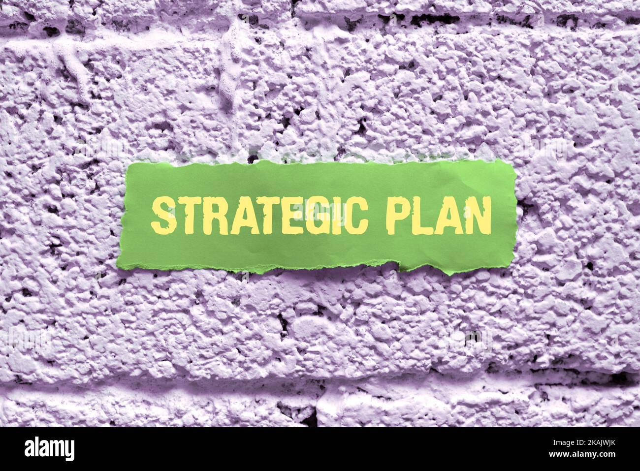 Sign displaying Strategic Plan. Business idea the leadership and ...