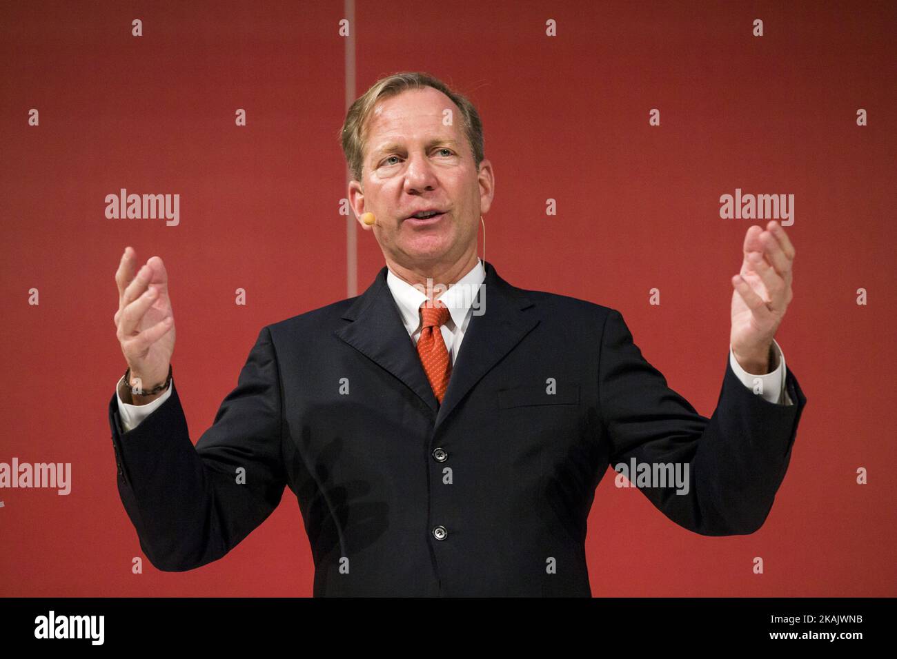 International Director of the Michelin Guide Michael Ellis presents the ...