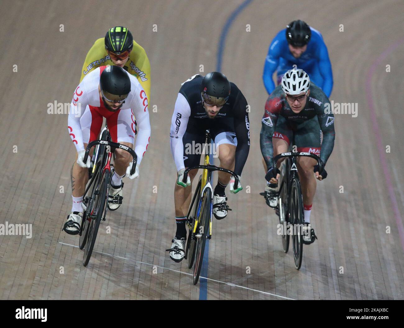 David Ceci of GS Fruilli (Middle) Sprint Ominium 6 Laps Dash Losers ...
