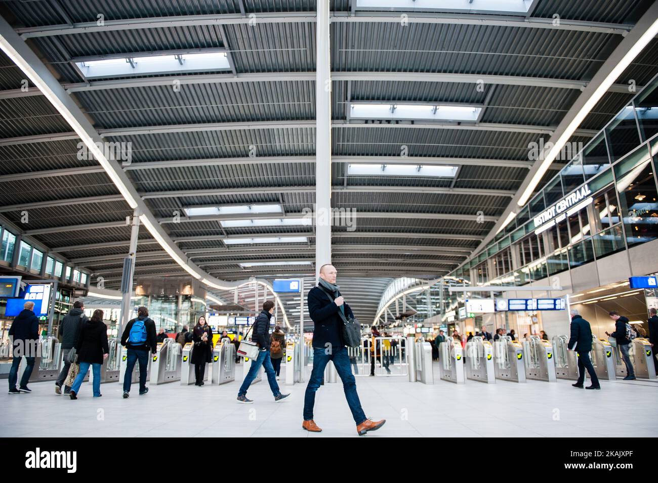 Utrecht Central Station was officially reopened on December 7, by ...