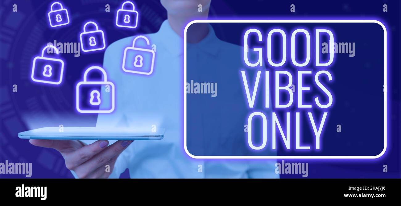 Conceptual caption Good Vibes Only. Business overview a positive way of ... Conceptual caption Good Vibes Only. Business overview a positive way of ...