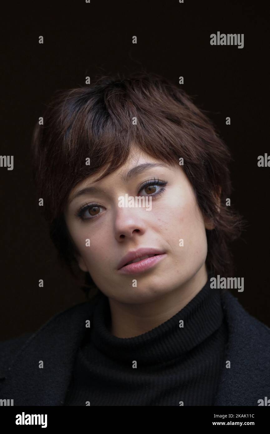 The actress Anna Castillo poses during a session of photos on December ...