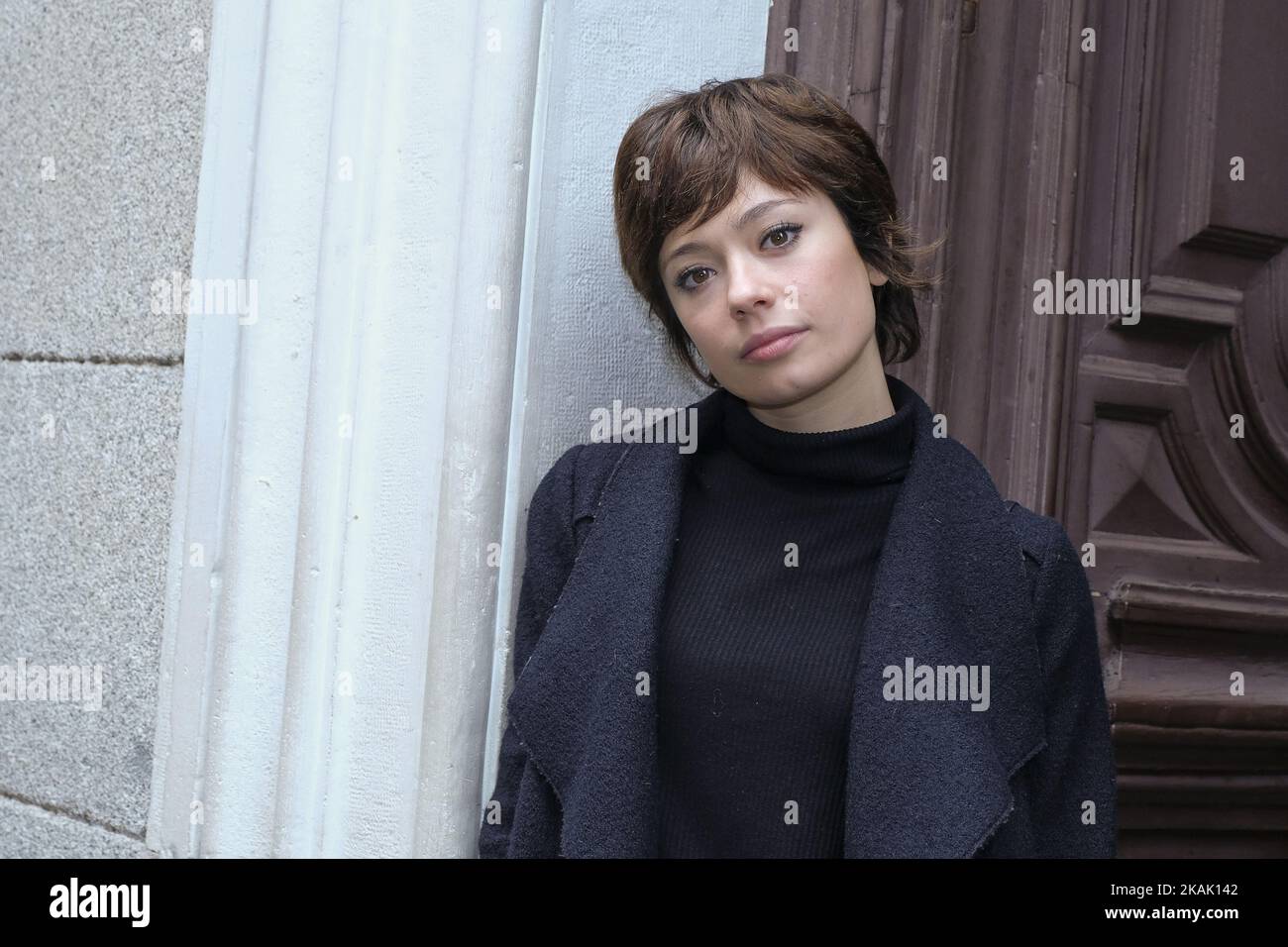 The actress Anna Castillo poses during a session of photos on December ...