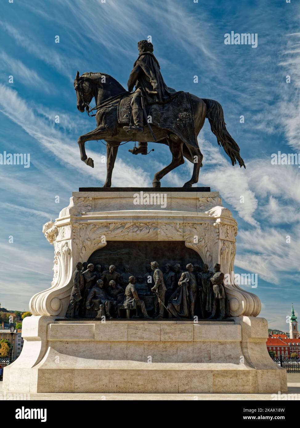 statue of a rider Stock Photo - Alamy