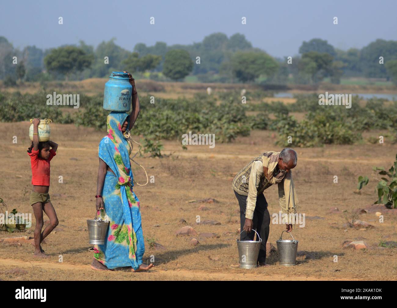 In this photograph taken on December 15,2016,Members of an aboriginal ...