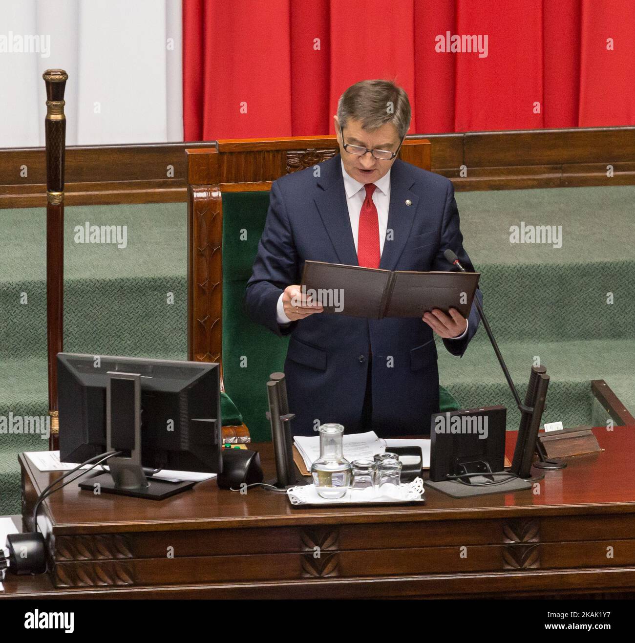 Polish sejm hall hi-res stock photography and images - Alamy