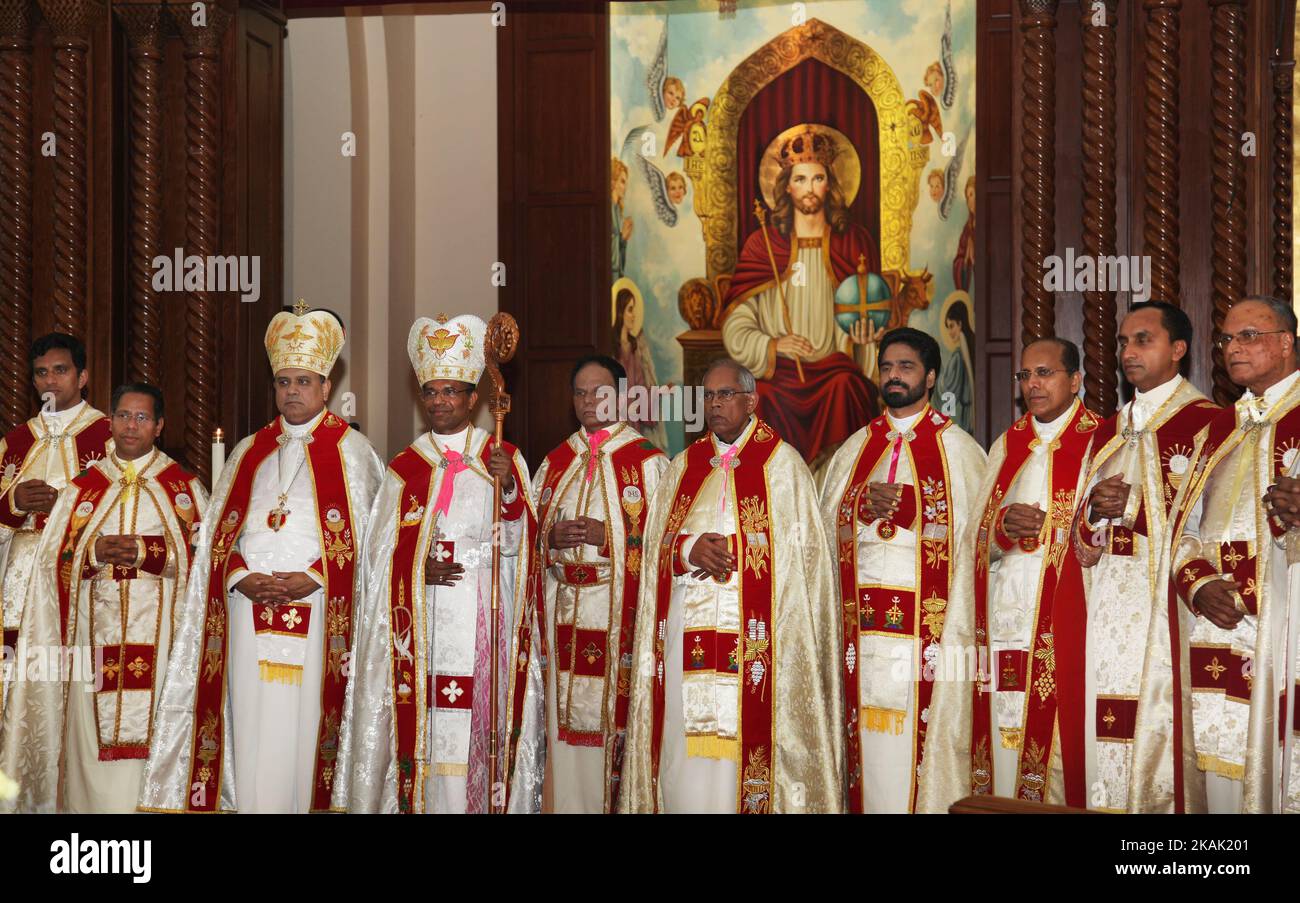 Bishop Jose Kalluvelil (fourth from the left) along with other South ...